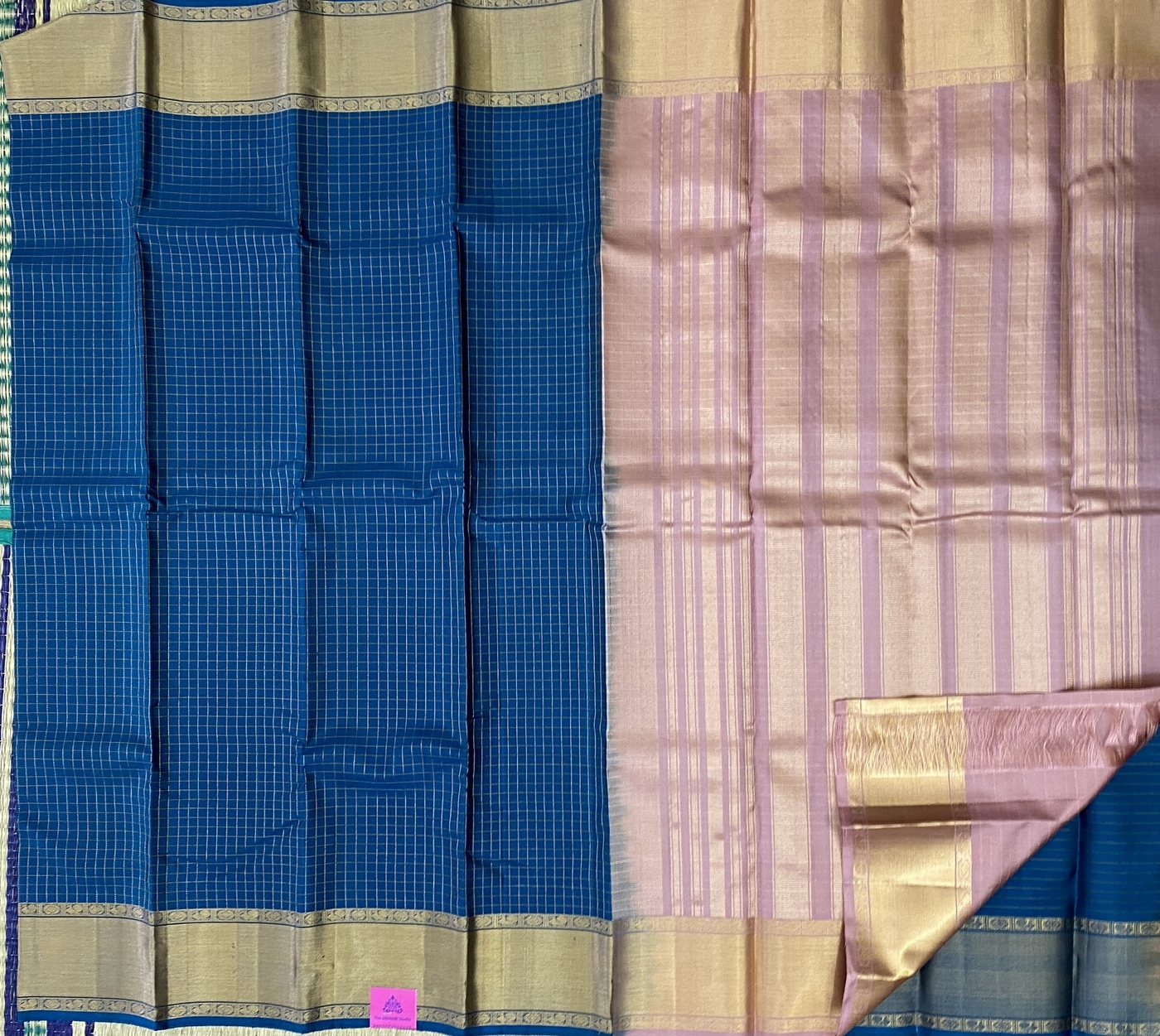 PodiKattam – The SilkWalk Exclusives Sarees with Zari Border 14379